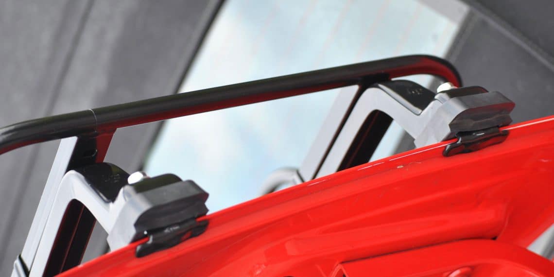 MGB Luggage Rack - Stainless, Steel Chrome & Black Racks