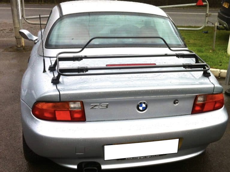 MGB Luggage Rack - Stainless, Steel Chrome & Black Racks